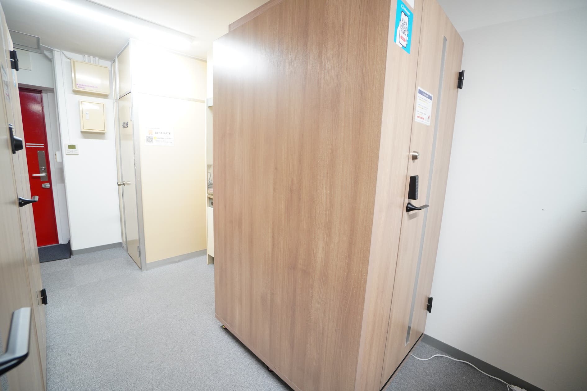 ＜Pao Work 神田東口No.3＞完全個室ワークブース💼光回線Wi-Fi📶モニター🖥テレワーク/ZOOM/自習/作業場所の写真6