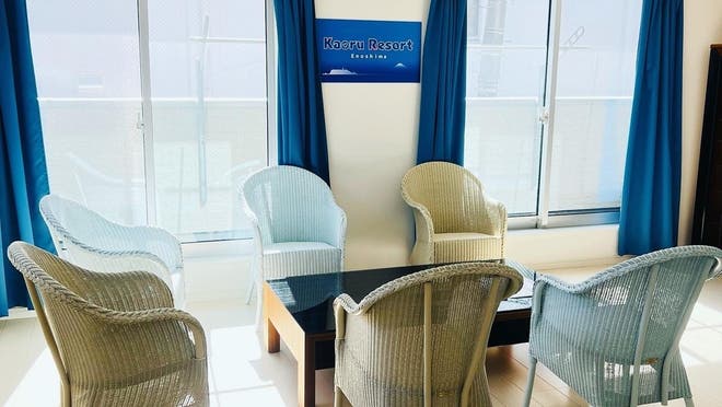 片瀬江ノ島駅徒歩3分の海近!一棟貸切リゾートハウススペースの写真1