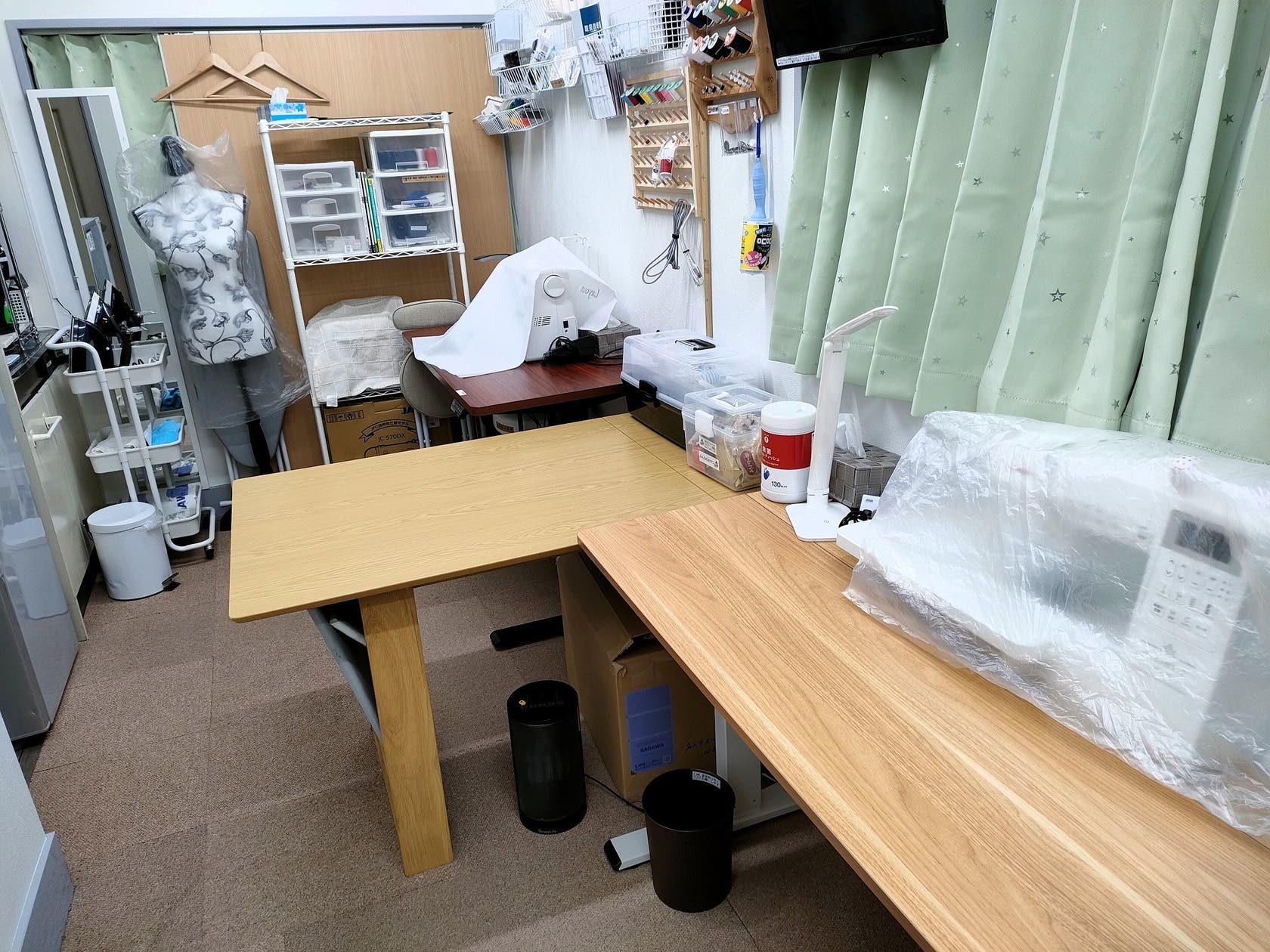 [のんびりミシン東陽町(江東)] ミシン部屋をレンタル！洋裁/裁縫/手芸/衣装制作/ミシン/アイロンの写真16