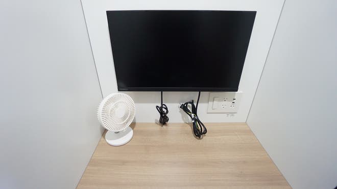 <ワークブース吉祥寺No.2>吉祥寺駅徒歩3分🚃1人用完全個室🚪光回線Wi-Fi📶モニター🖥電源🔌⚡️テレワーク/面接/自習の写真4