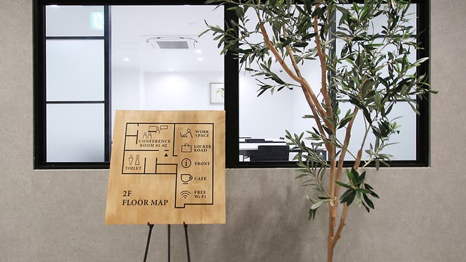 【鶴見 by Bizcafe鶴見】12名利用可能会議室②の写真4