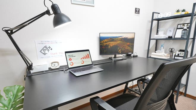 🔥集中したい🔥 PCモニター新設❗高速Wi-Fi📶 川口駅東口3分 エリア最安❗ 仕事・勉強・WEB会議・各種作業などにの写真3