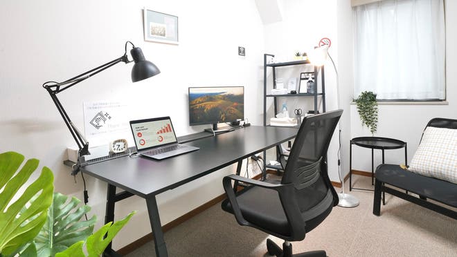 🔥集中したい🔥 PCモニター新設❗高速Wi-Fi📶 川口駅東口3分 エリア最安❗ 仕事・勉強・WEB会議・各種作業などにの写真1