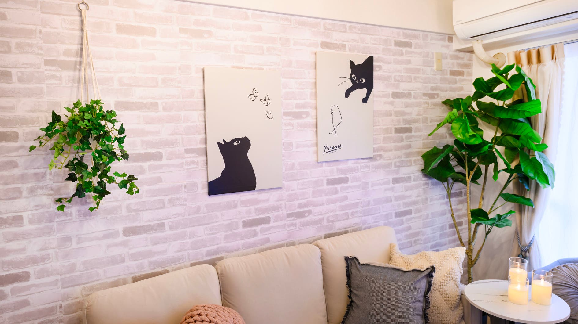 ✨デート/女子会大人気💕北欧風オトナの隠れ家🤍大切な人と至福のひととき💓大画面TVSwitch/鑑賞会🎬タコパ&鍋パ🍲の写真10