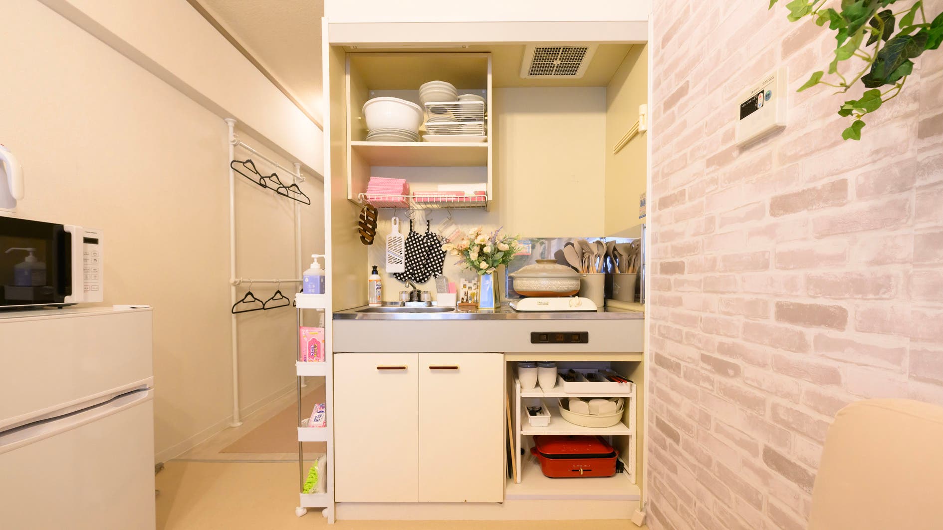 ✨デート/女子会大人気💕北欧風オトナの隠れ家🤍大切な人と至福のひととき💓大画面TVSwitch/鑑賞会🎬タコパ&鍋パ🍲の写真14