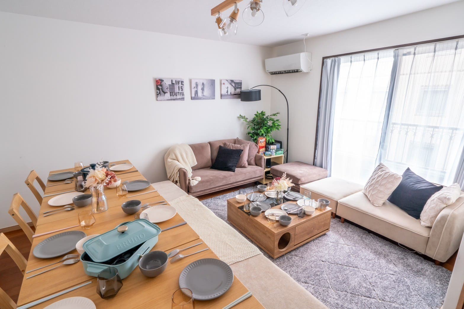 2SN🌿【東梅田駅徒歩3分】＜梅田駅/大阪駅/天満駅＞最大15名❣️24H利用可✨ママ会🍴デート💖打ち上げ🎉の写真5