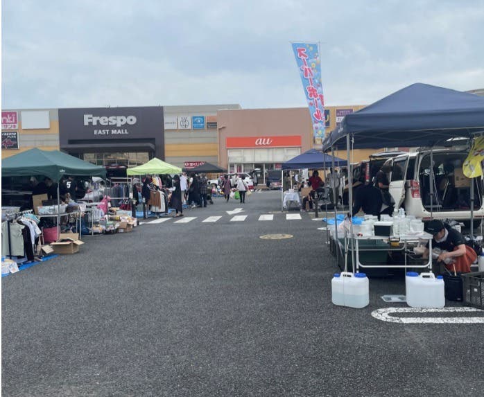 【フレスポ稲毛】マルシェ開催スペース②の写真2