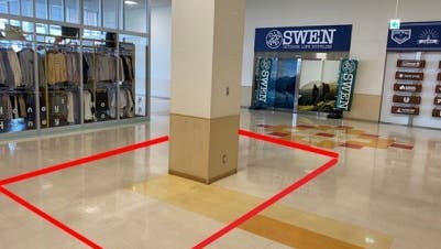 【フレスポ小田原シティーモール】北館1Fエントランス・柱周り①②③の写真5