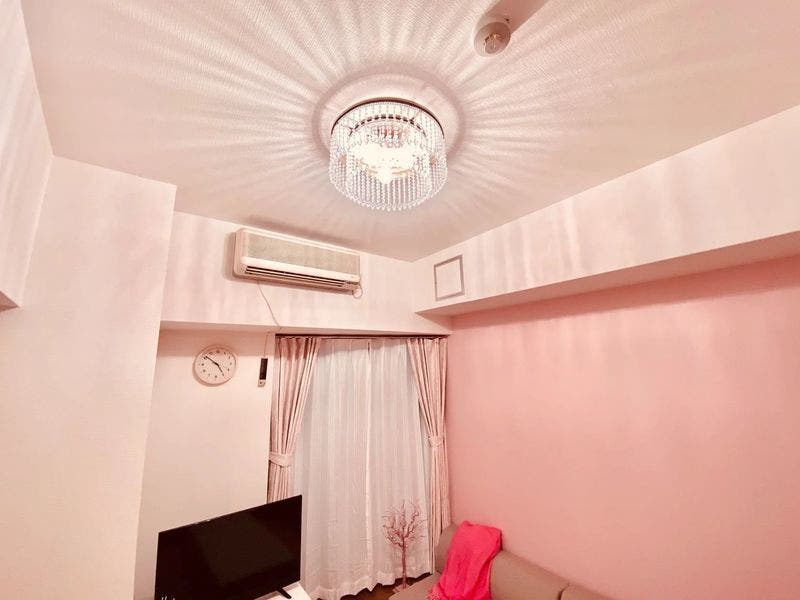 〈フェリス梅田〉梅田徒歩💗 IKEA人気毛布カバー❣リングライトも設置✨ゴミ捨て無料！Fire TV📺の写真5