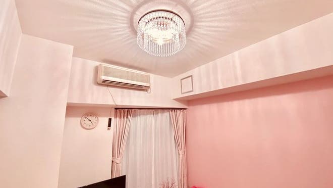 〈フェリス梅田〉梅田徒歩💗 IKEA人気毛布カバー❣リングライトも設置✨ゴミ捨て無料!Fire TV📺の写真5