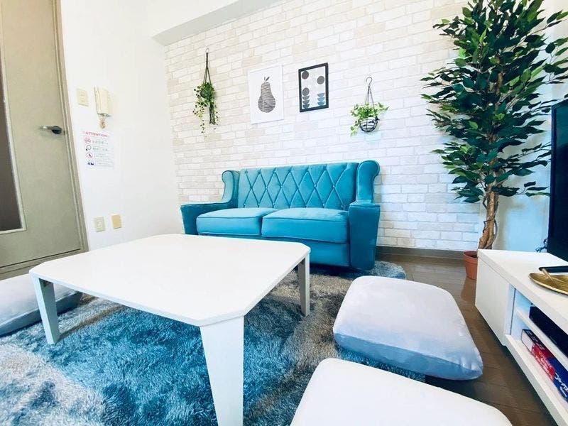 〈ViVi梅田〉大阪/梅田駅🧹ゴミ捨て無料！❣ソファー&絨毯を新調リニューアル❣の写真6