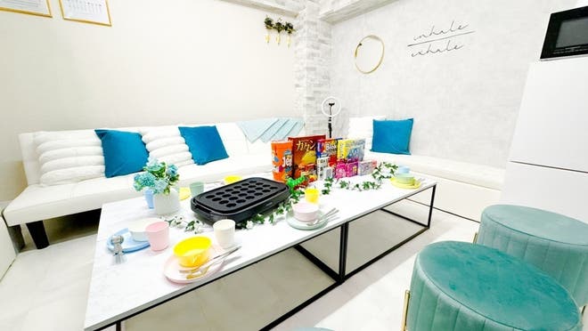 NEW🉐心斎橋駅徒歩3分🌟デート❤️撮影📷推し活🌟タコパ🐙会議・デスクワーク・テレワーク・24H🏪Blanc心斎橋の写真5