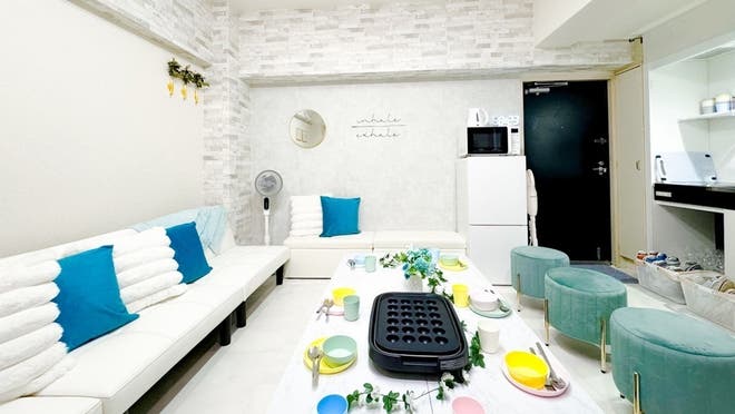 NEW🉐心斎橋駅徒歩3分🌟デート❤️撮影📷推し活🌟タコパ🐙会議・デスクワーク・テレワーク・24H🏪Blanc心斎橋の写真7