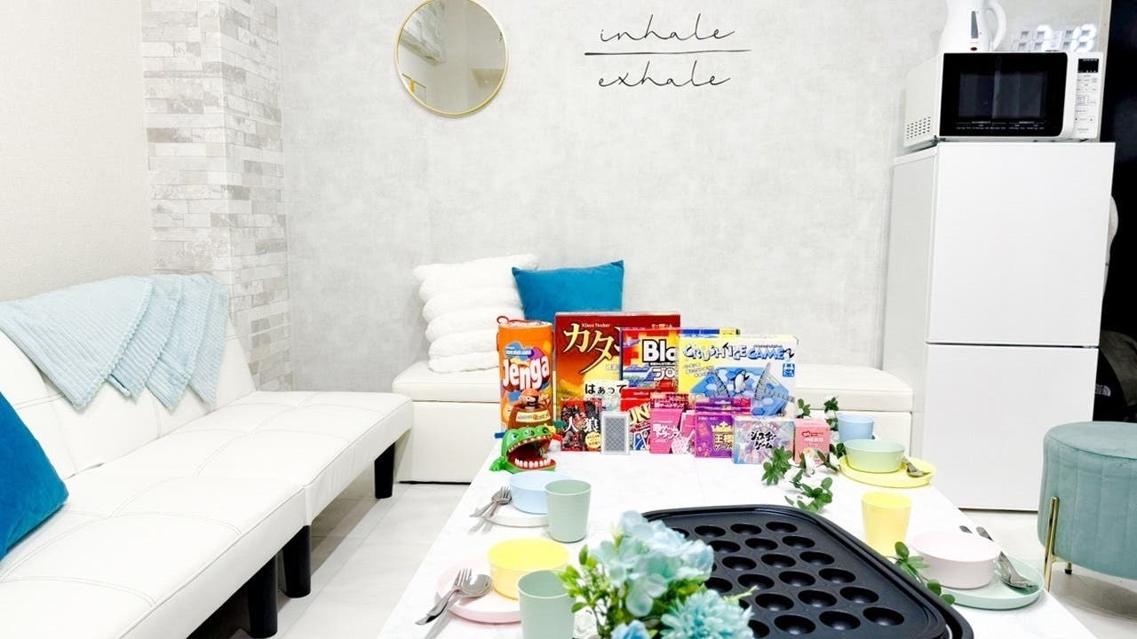 NEW🉐心斎橋駅徒歩3分🌟デート❤️撮影📷推し活🌟タコパ🐙会議・デスクワーク・テレワーク・24H🏪Blanc心斎橋の写真13