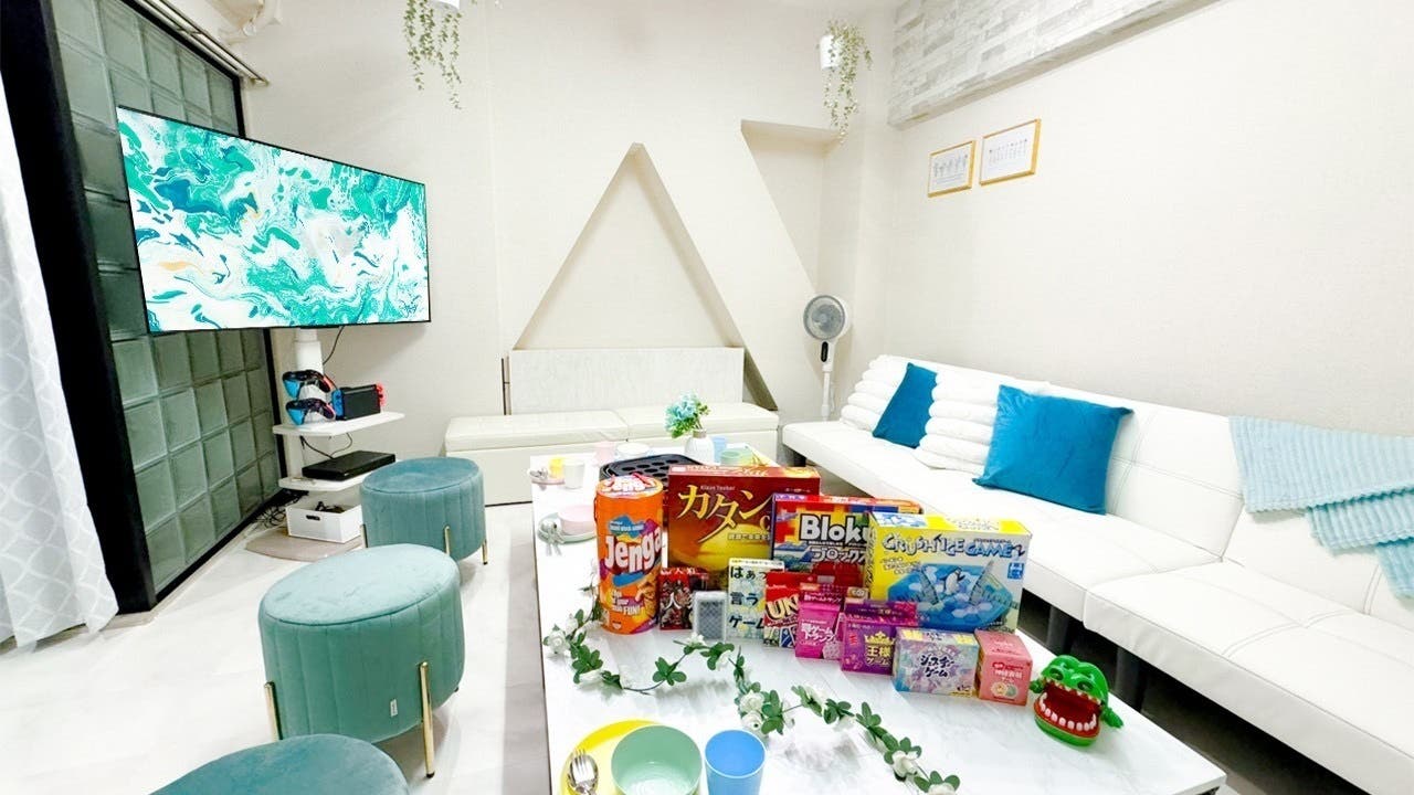 NEW🉐心斎橋駅徒歩3分🌟デート❤️撮影📷推し活🌟タコパ🐙会議・デスクワーク・テレワーク・24H🏪Blanc心斎橋の写真16