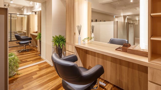 勝どき駅から3分の高級個室ヘアサロンの写真4
