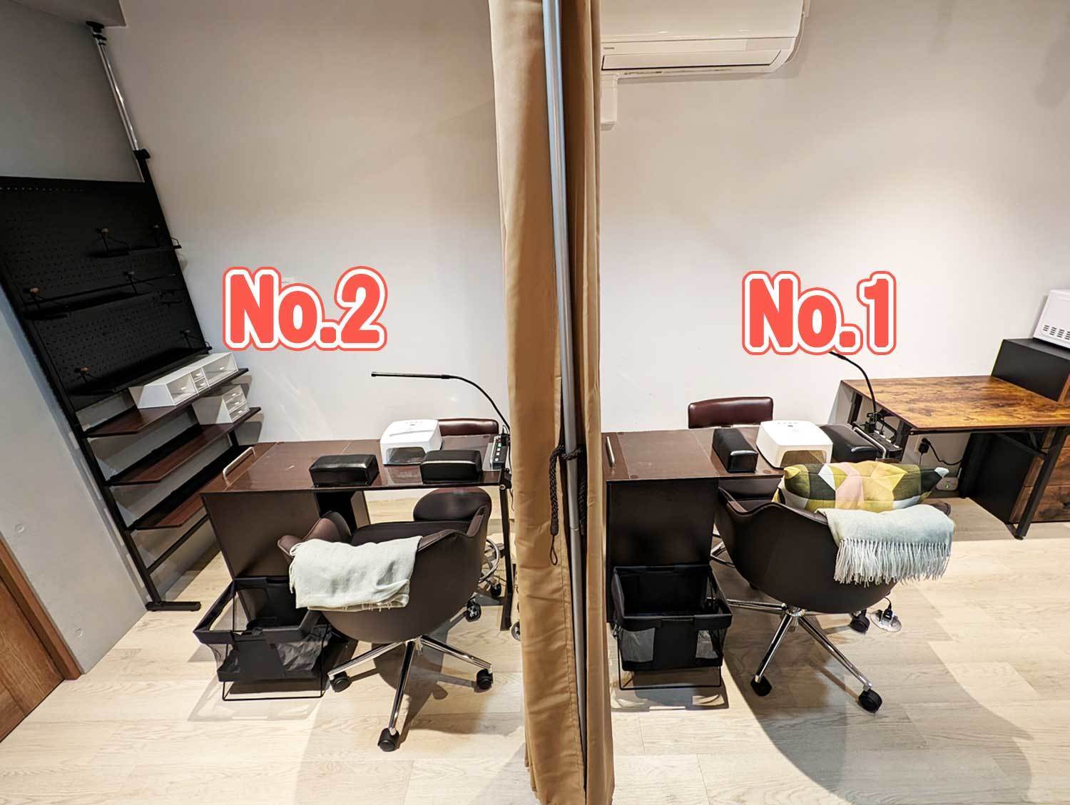 🍉24h🕐️末広町/湯島徒歩3分‼️半個室ネイルスペース[No'1]💅✨レンタル品多数🎈フリーランス🥑検定練習🧸セルフネイル🌷の写真2