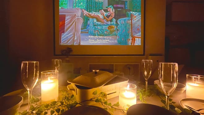 👼京都で話題👼大迫力シアタールーム🎀最大13名🚶♀️ゲーム機無料🎮Netflix見放題❗️飲み会/同窓会🍷の写真3