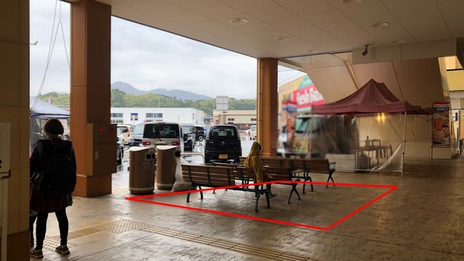 【フレスポ福知山】エレベーター前の写真2