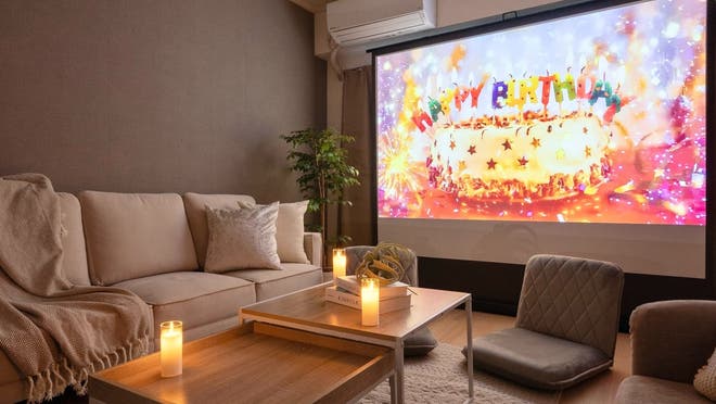 4月OPEN🎉大型プロジェクター🎬大人気ゲーム機🎮女子会💗15名着席可🍷24h🎉1日1回スタッフ完全清掃の写真3