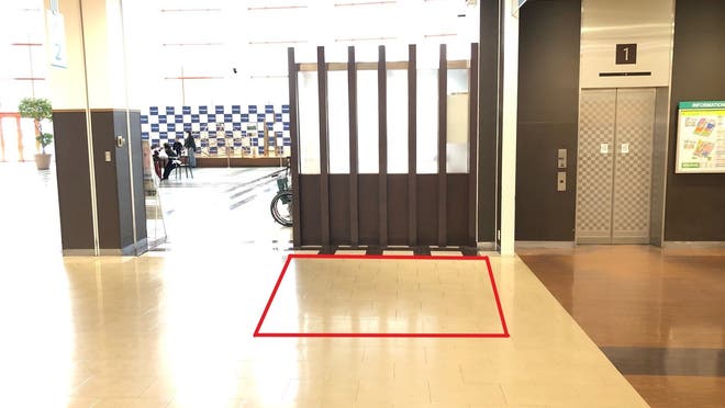 【フレスポ鳥栖】インフォメーション裏の写真2