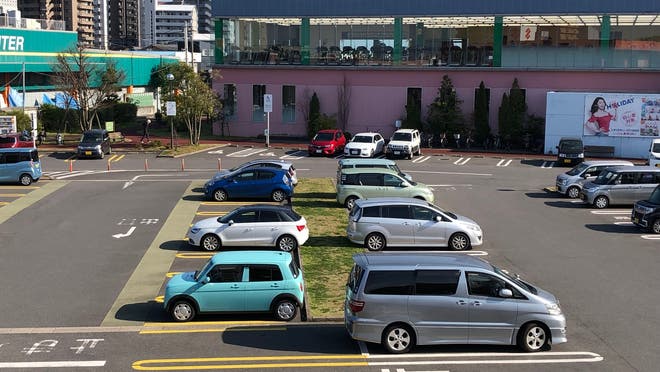 【フレスポ春日浦】平面駐車場区画の写真2