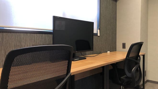 2名で利用可!駅徒歩2分【神戸駅前スキマ/ 6.8㎡広々個室ブース】8階 R-1の写真2