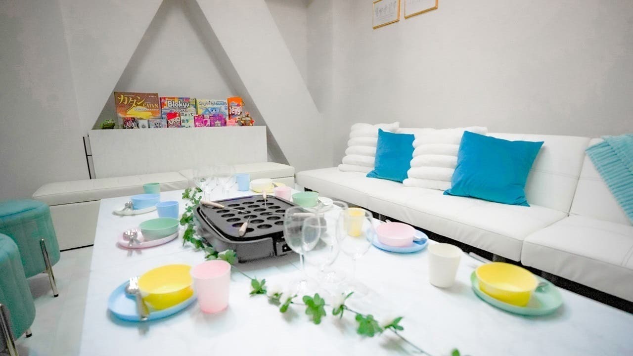 NEW🉐心斎橋駅徒歩3分🌟デート❤️撮影📷推し活🌟タコパ🐙会議・デスクワーク・テレワーク・24H🏪Blanc心斎橋の写真23