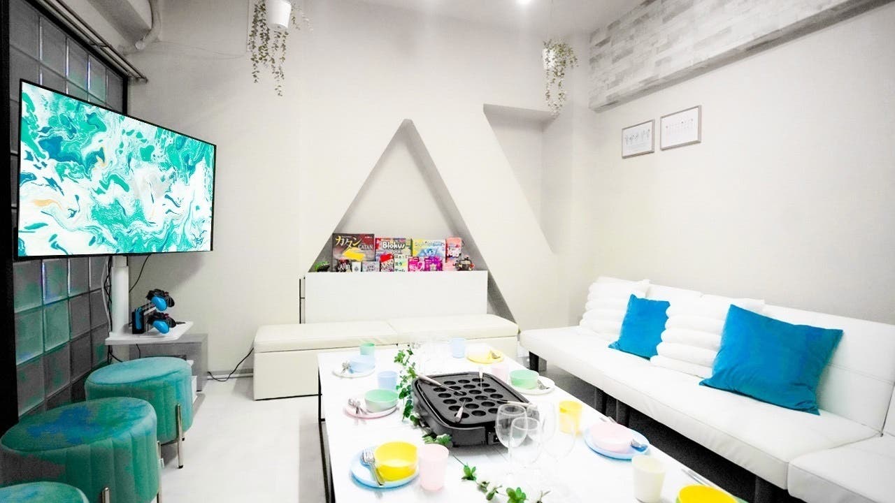 NEW🉐心斎橋駅徒歩3分🌟デート❤️撮影📷推し活🌟タコパ🐙会議・デスクワーク・テレワーク・24H🏪Blanc心斎橋の写真25