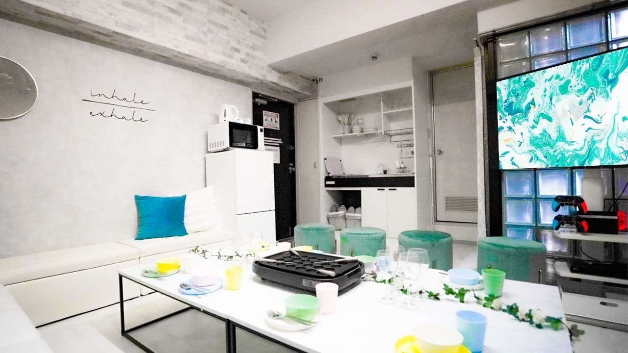 NEW🉐心斎橋駅徒歩3分🌟デート❤️撮影📷推し活🌟タコパ🐙会議・デスクワーク・テレワーク・24H🏪Blanc心斎橋の写真11