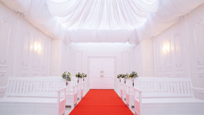 🤵本人不在👰の結婚式💒推し活🎂本人不在の生誕祭祭壇🎉撮影スタジオ📷クオリアチャペル大阪平野の写真14