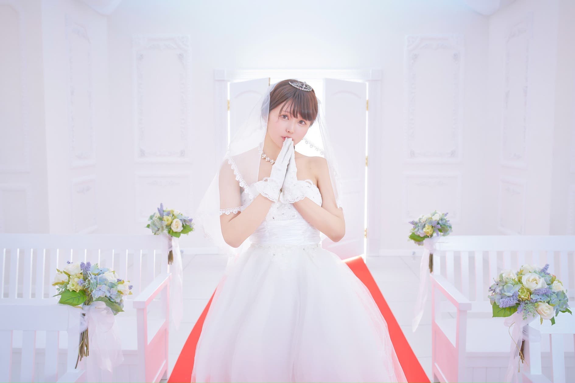 🤵‍本人不在👰‍の結婚式💒推し活🎂本人不在の生誕祭祭壇🎉撮影スタジオ📷クオリアチャペル大阪平野の写真8