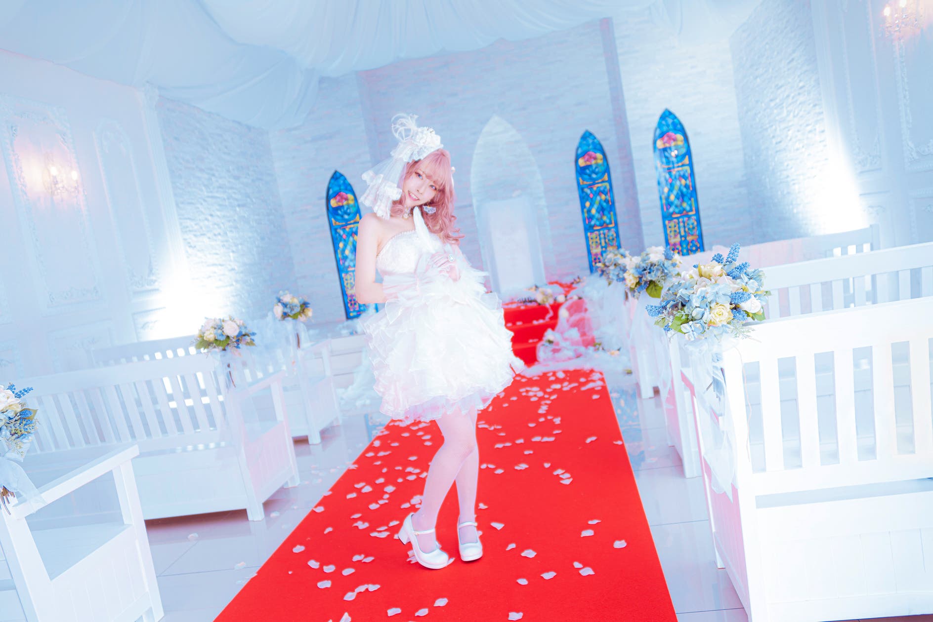 🤵‍本人不在👰‍の結婚式💒推し活🎂本人不在の生誕祭祭壇🎉撮影スタジオ📷クオリアチャペル大阪平野の写真7