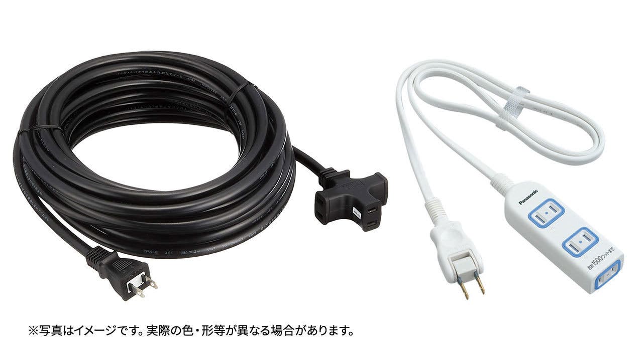 電源延長ケーブル（テーブルタップ）の画像1