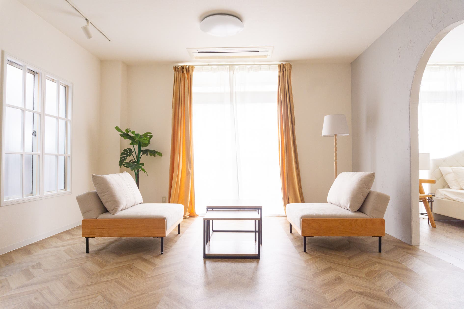 🎁今だけ15%OFF！水天宮前駅30秒｜北欧ナチュラルなデザインハウス｜自然光×アーチ×カウンターキッチンの写真5