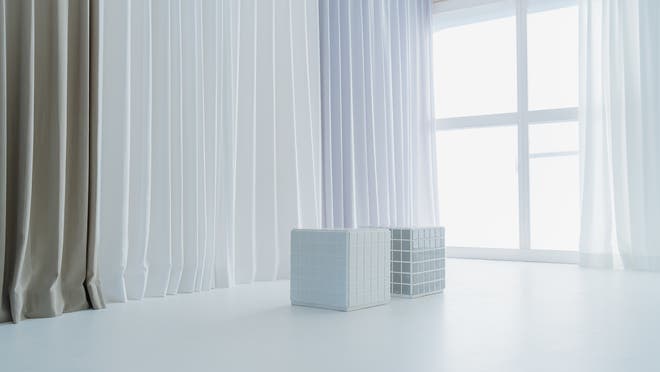 白基調のシンプルなフォトスタジオの写真3