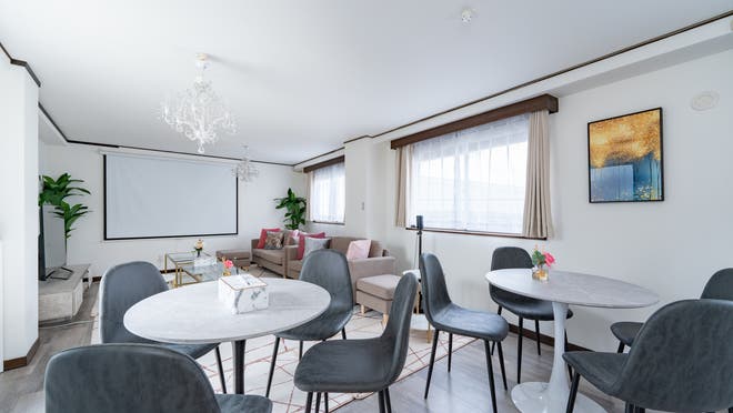 人気エリア🌞期間限定40%OFF✨高田馬場スグ🚶大人数🎈推し活🍺女子会💖パーティ🎈100㌅フロジェクター📹人気ゲーム🎮の写真3