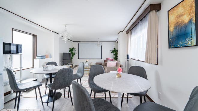 人気エリア🌞期間限定40%OFF✨高田馬場スグ🚶大人数🎈推し活🍺女子会💖パーティ🎈100㌅フロジェクター📹人気ゲーム🎮の写真4