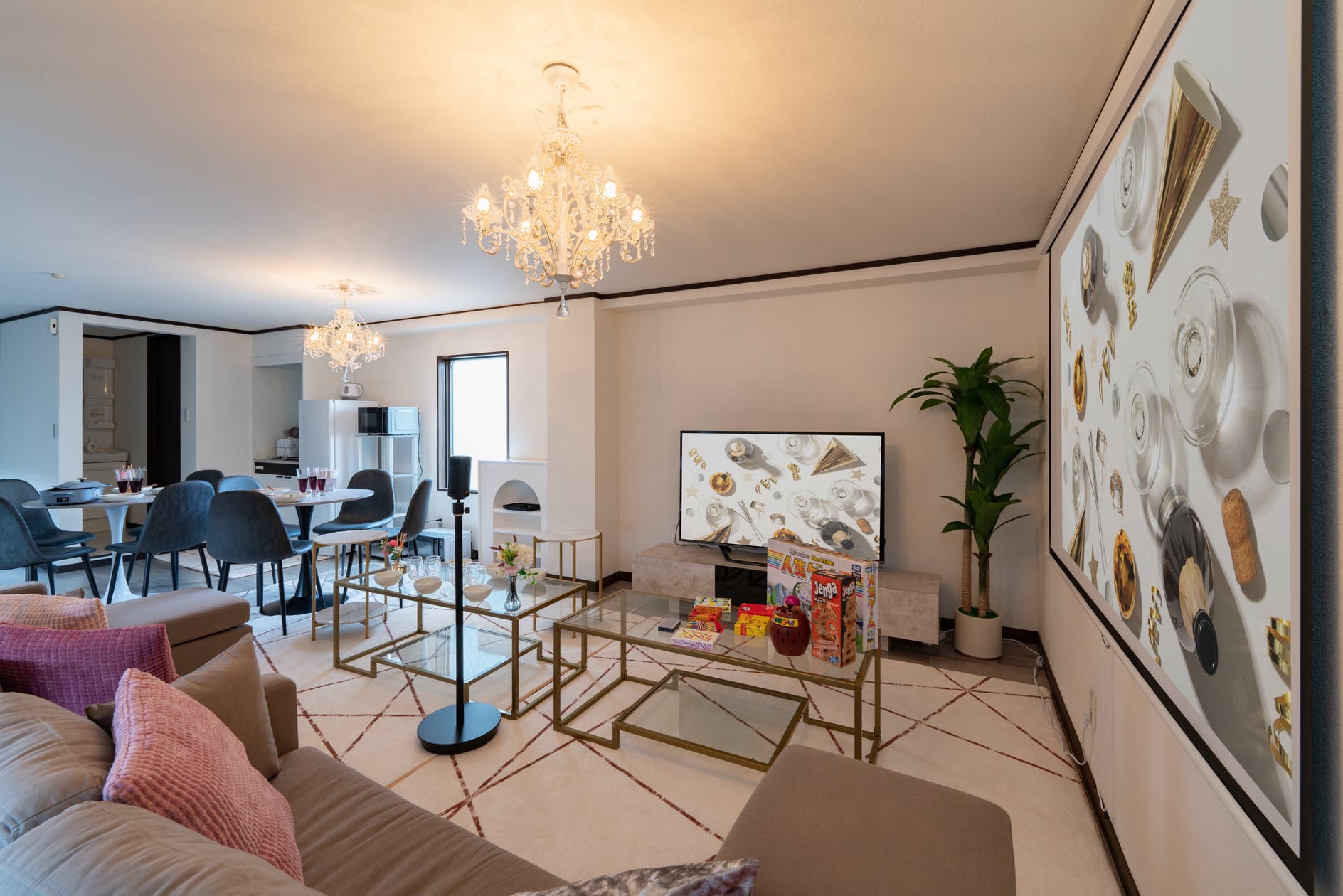 人気エリア🌞期間限定40％OFF✨高田馬場スグ🚶大人数🎈推し活🍺女子会💖パーティ🎈100㌅ﾌﾛｼﾞｪｸﾀｰ📹人気ｹﾞｰﾑ🎮の写真14