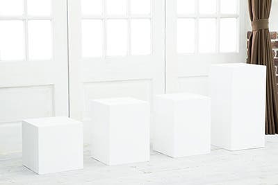 白キューブの画像1