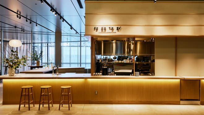 虎ノ門ヒルズ駅直結施設内店舗ヴィンテージスピーカーと真空管アンプの大人カフェの写真4