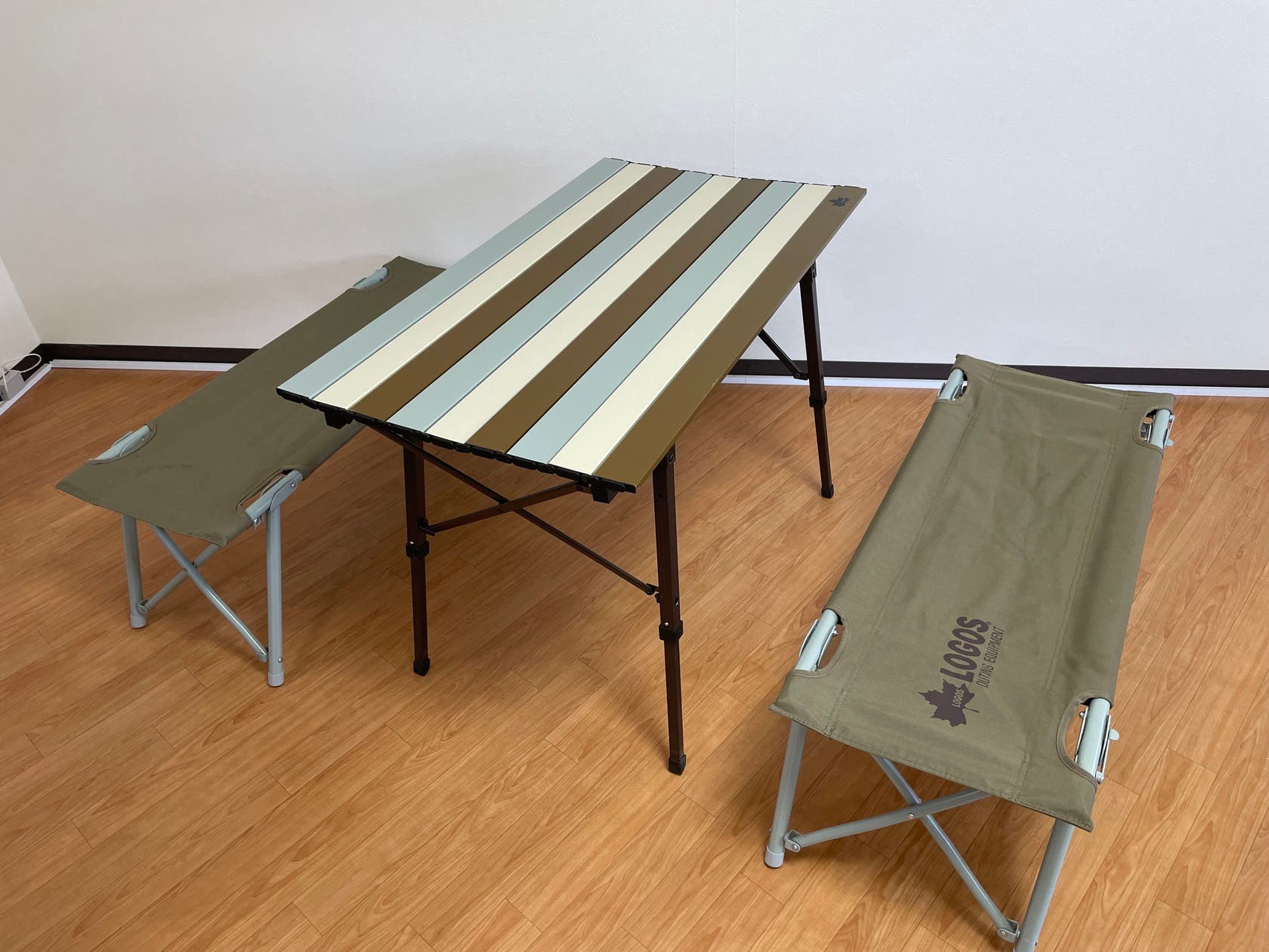 折り畳みテーブル&ベンチの画像1