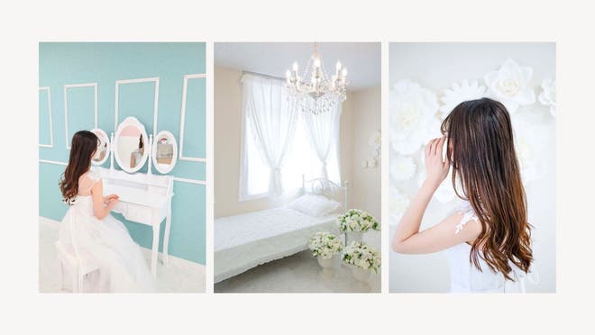 💗新規OPEN🫧仙台3面背景🎀姫系撮影スタジオ|南向き|ポートレート|コスプレ|推し活|配信|商用利用の写真6