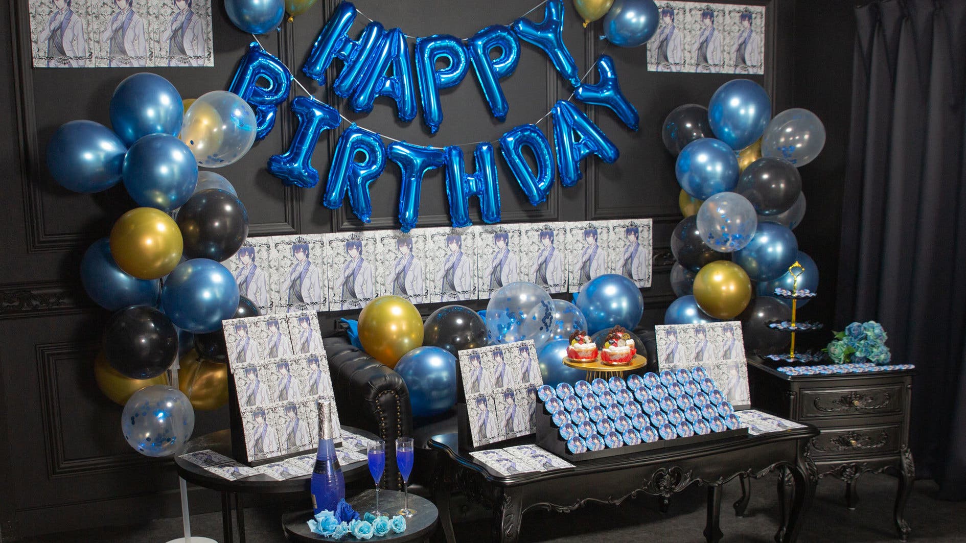 👑推し活💕祭壇🎂本人不在の生誕祭🎉撮影スタジオ📷クオリアライトV2スタジオ新大阪店別館の写真6