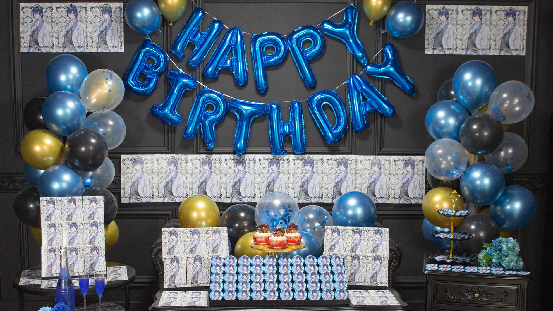 👑推し活💕祭壇🎂本人不在の生誕祭🎉撮影スタジオ📷クオリアライトV2スタジオ新大阪店別館の写真5