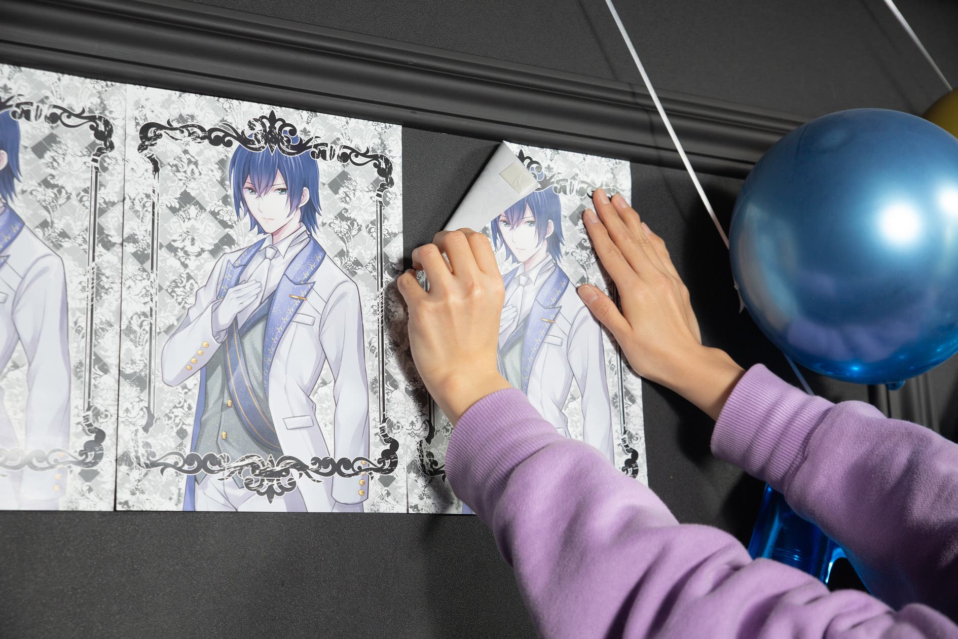 👑推し活💕祭壇🎂本人不在の生誕祭🎉撮影スタジオ📷クオリアライトV2スタジオ新大阪店別館の写真8