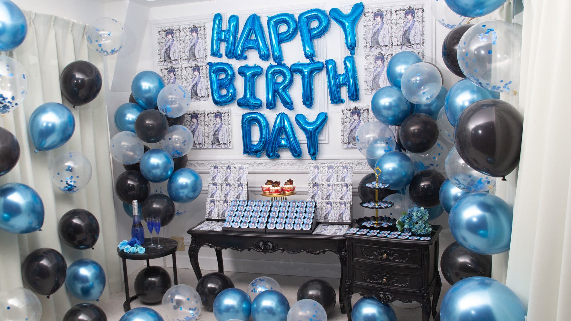 👑推し活💕祭壇🎂本人不在の生誕祭🎉撮影スタジオ📷クオリアライトV2スタジオ新大阪店別館の写真4