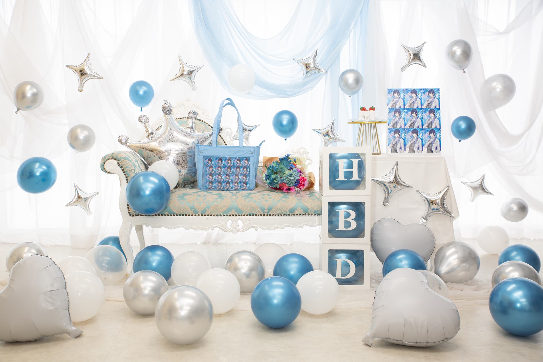 👑推し活💕祭壇🎂本人不在の生誕祭🎉撮影スタジオ📷クオリアサニースタジオ新大阪店別館の写真7