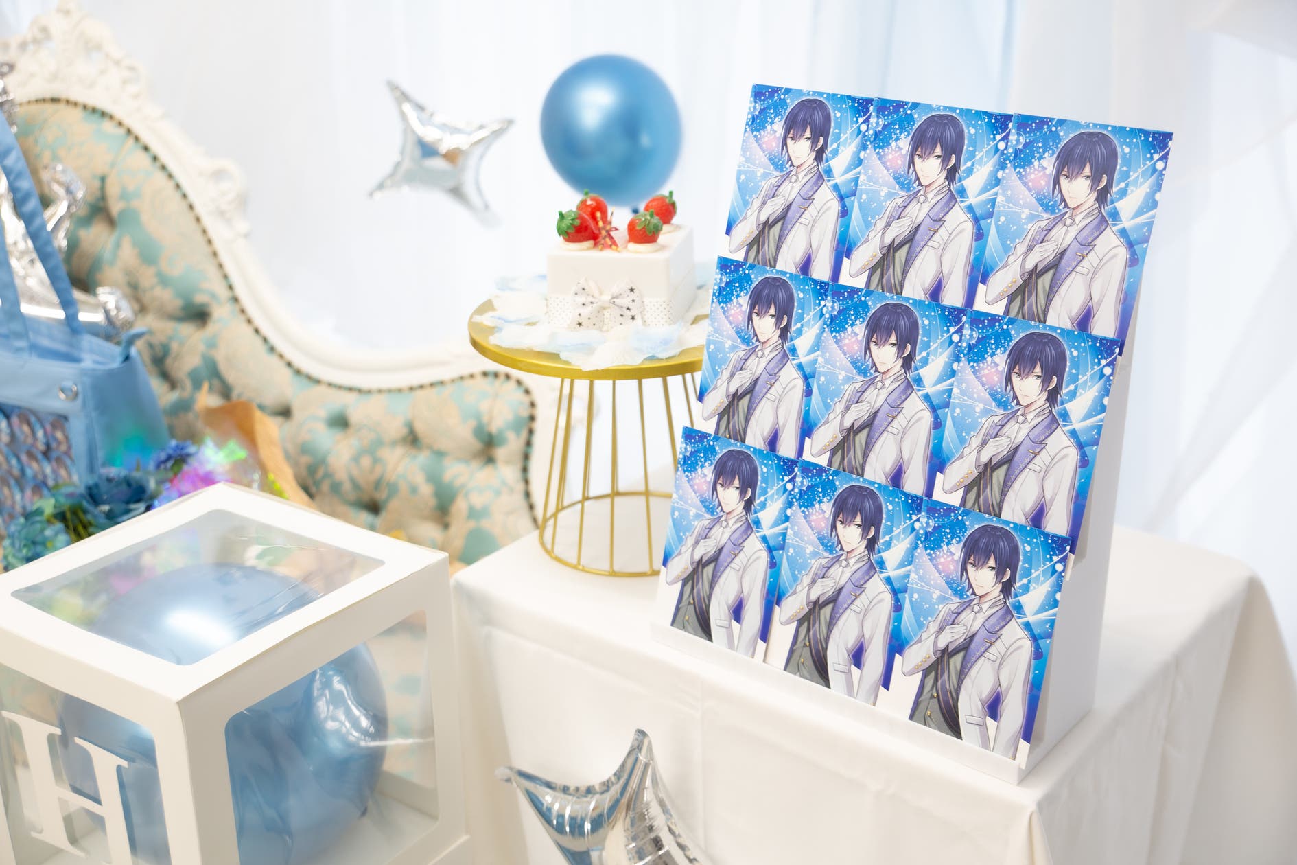 👑推し活💕祭壇🎂本人不在の生誕祭🎉撮影スタジオ📷クオリアサニースタジオ新大阪店別館の写真8