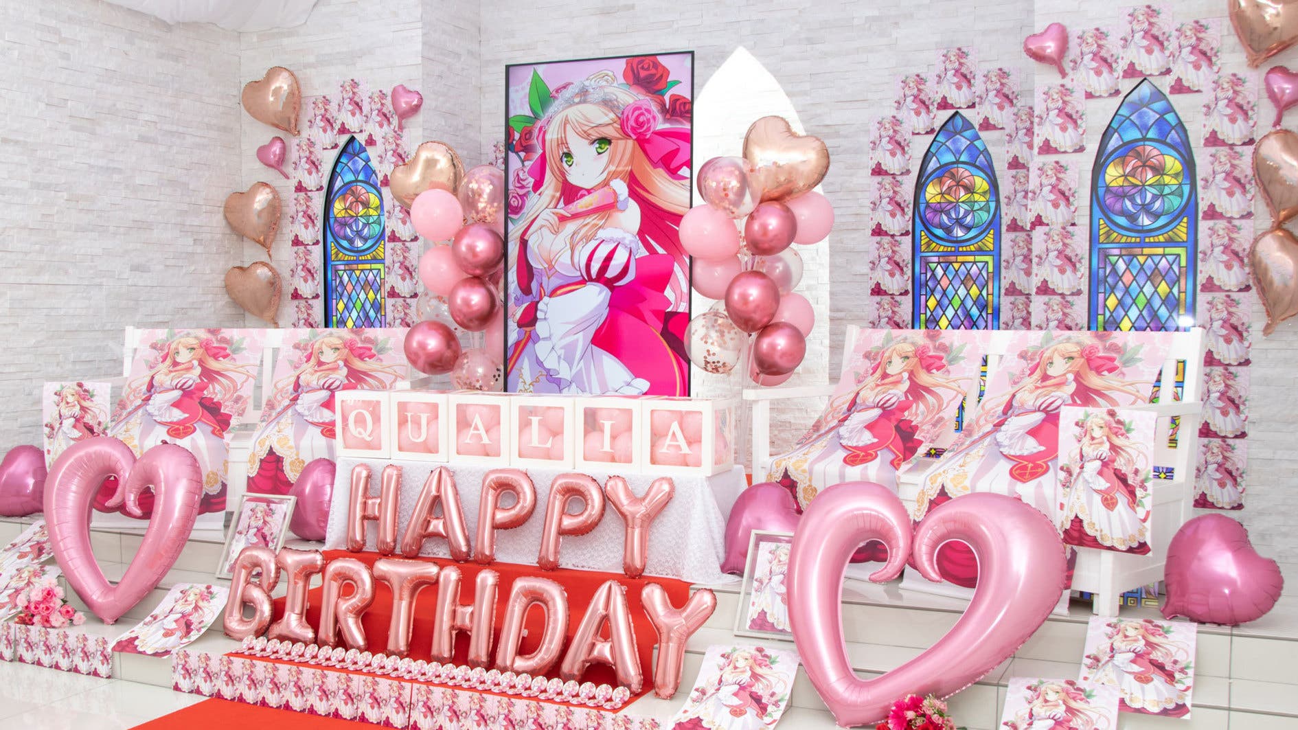 🤵‍本人不在👰‍の結婚式💒推し活🎂本人不在の生誕祭祭壇🎉撮影スタジオ📷クオリアチャペル大阪平野の写真5